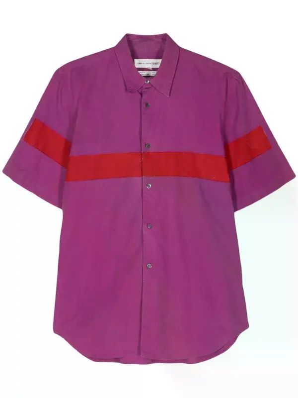 Comme Des Garçons 2000s Panelled Cotton Shirt