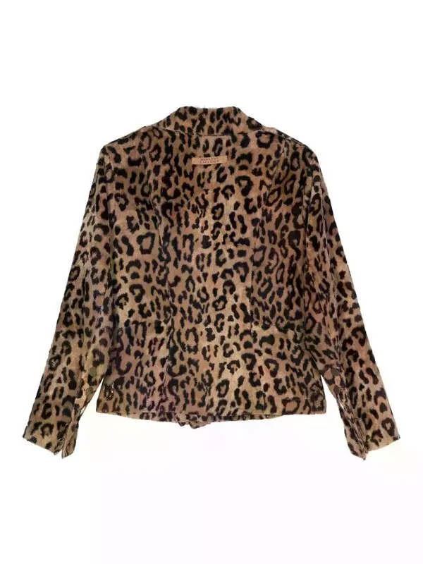 JEAN PAUL GAULTIER Cheetah Print Jacket