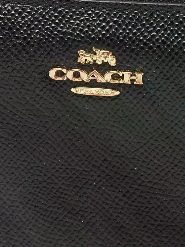 COACH Pre-owned Leather Zip Wallet