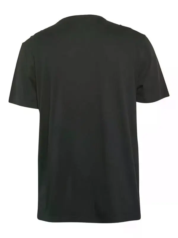 BOSS Pre-owned Logo-embroidered T-shirt - Black