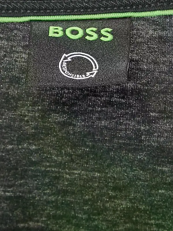 BOSS Pre-owned Logo-embroidered T-shirt - Black
