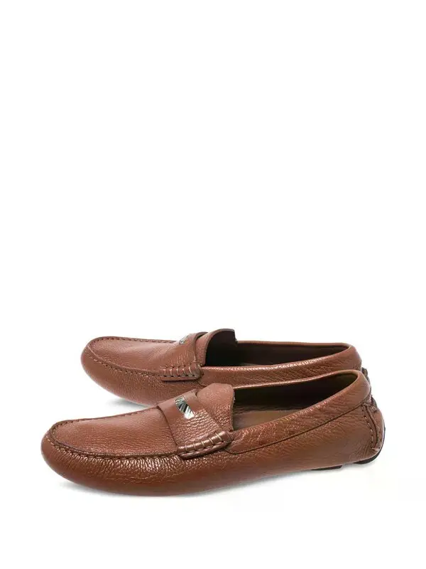 Burberry Leather Loafers