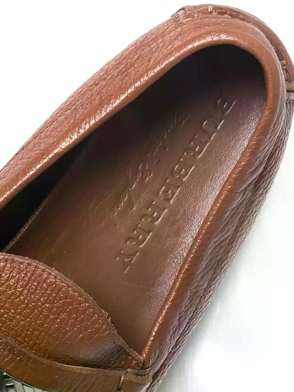 Burberry Leather Loafers