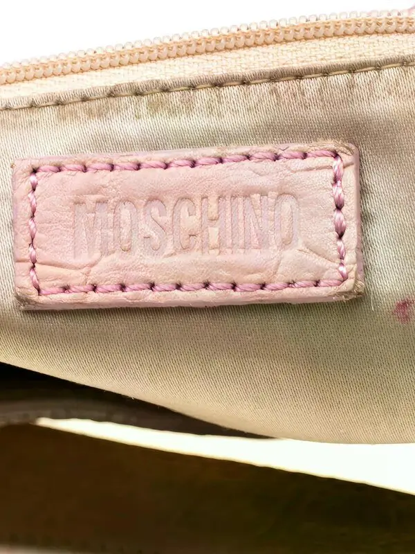 Moschino Suede Shoulder Bag