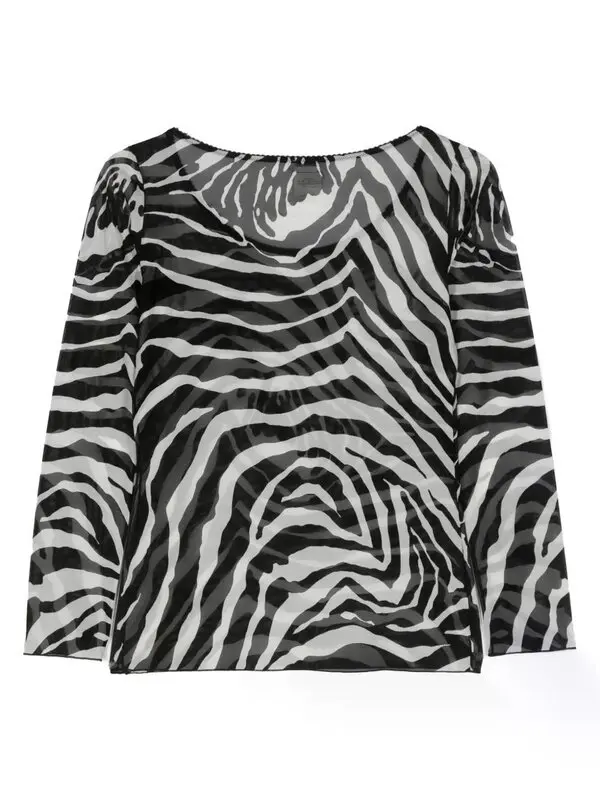 Dolce & Gabbana Zebra-print Blouse