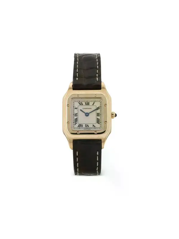 CARTIER 1990 Santos-dumont 32mm - White