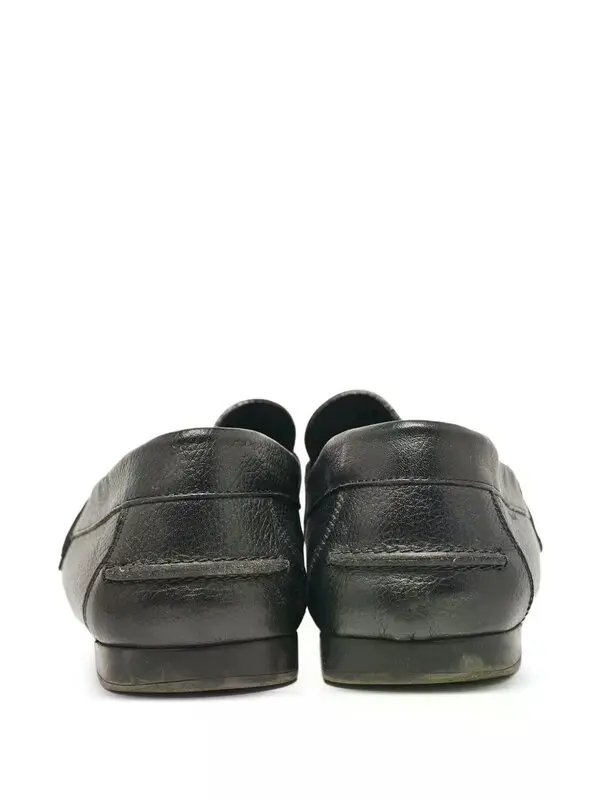 Versace Medusa Plaque Loafers - Black