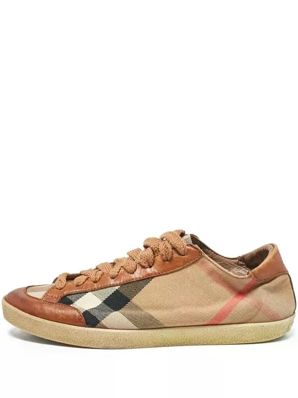 Burberry Nova Check Sneakers