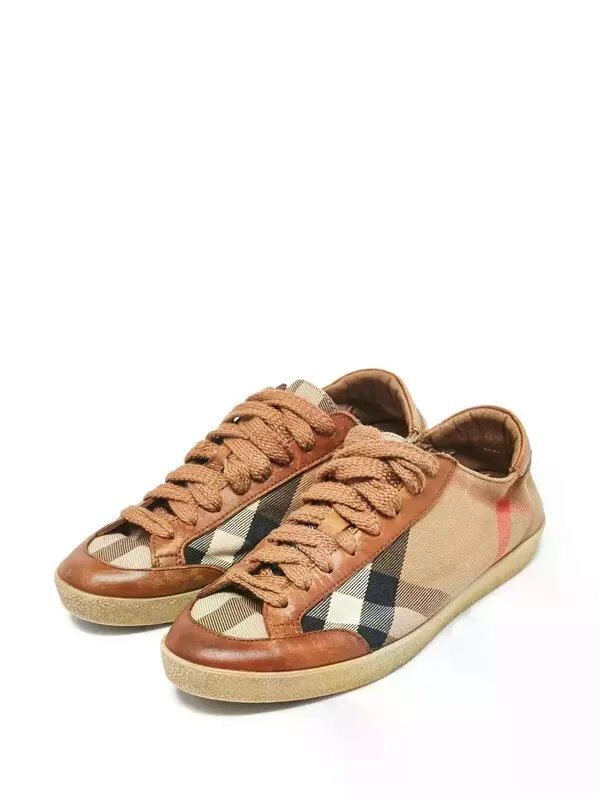 Burberry Nova Check Sneakers