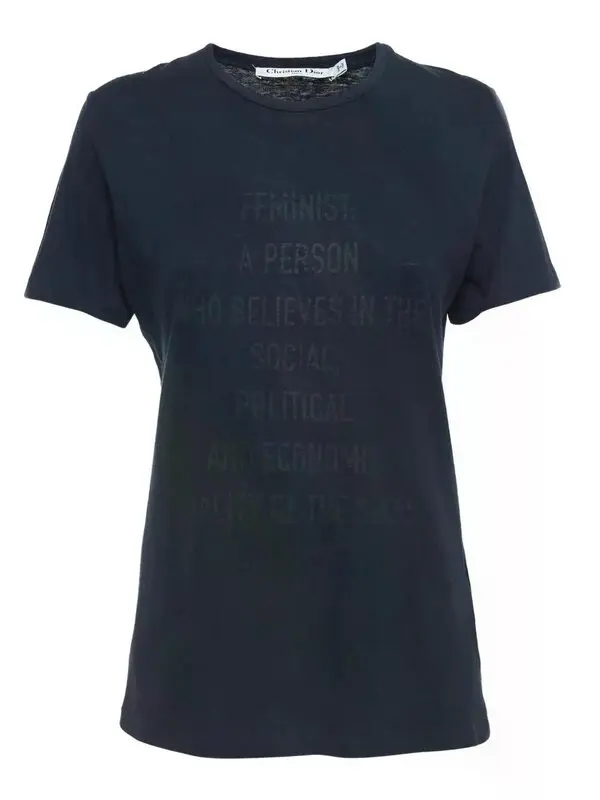 Dior Mélange-effect T-shirt