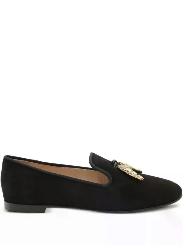 GIUSEPPE ZANOTTI Embellished Loafers