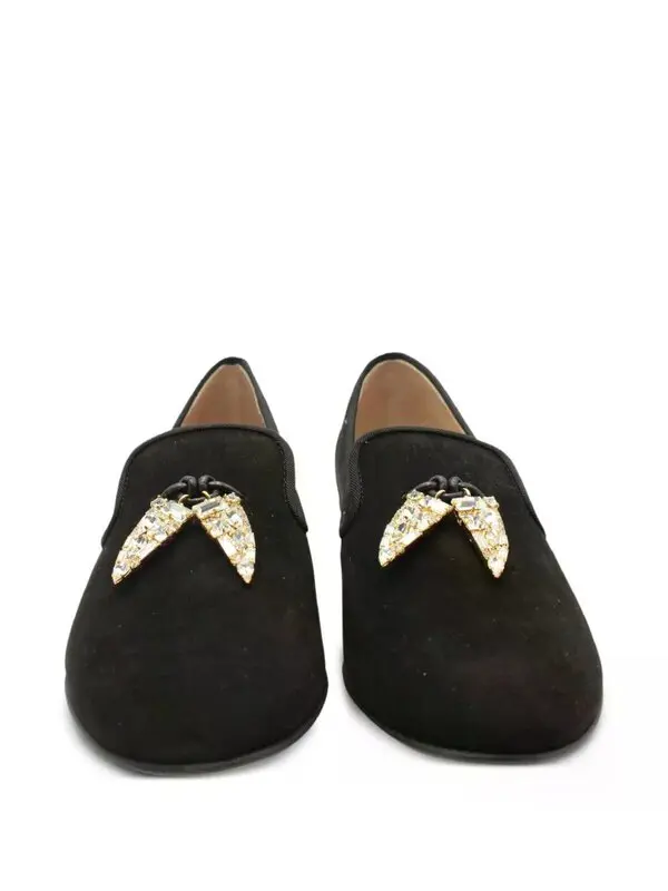 GIUSEPPE ZANOTTI Embellished Loafers
