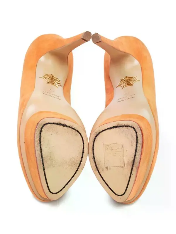 CHARLOTTE OLYMPIA 145mm Dolly Suede Pumps