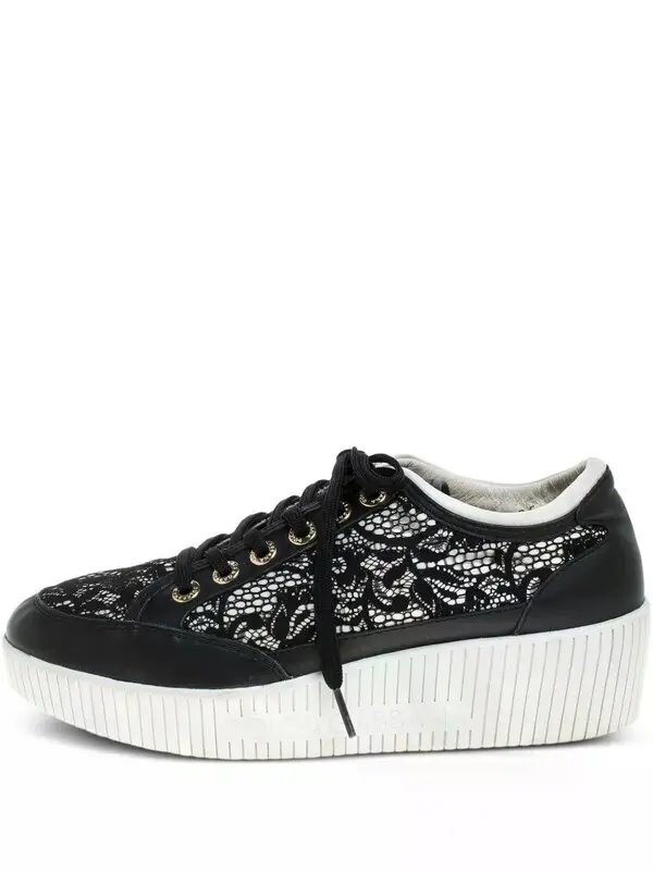 Dolce & Gabbana Lace-panelled Sneakers