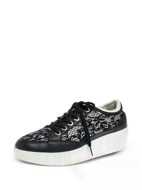 Dolce & Gabbana Lace-panelled Sneakers