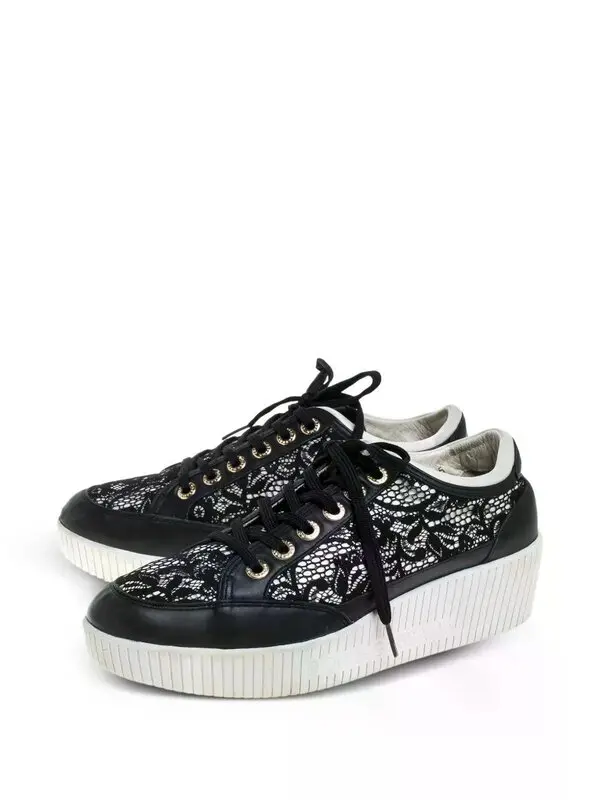 Dolce & Gabbana Lace-panelled Sneakers