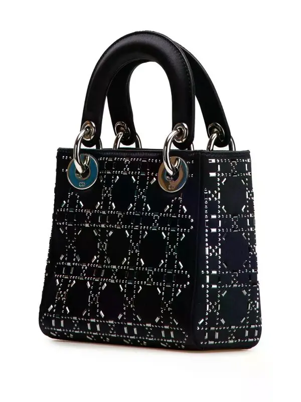 Dior 2017 Mini Lady Satchel - Blue