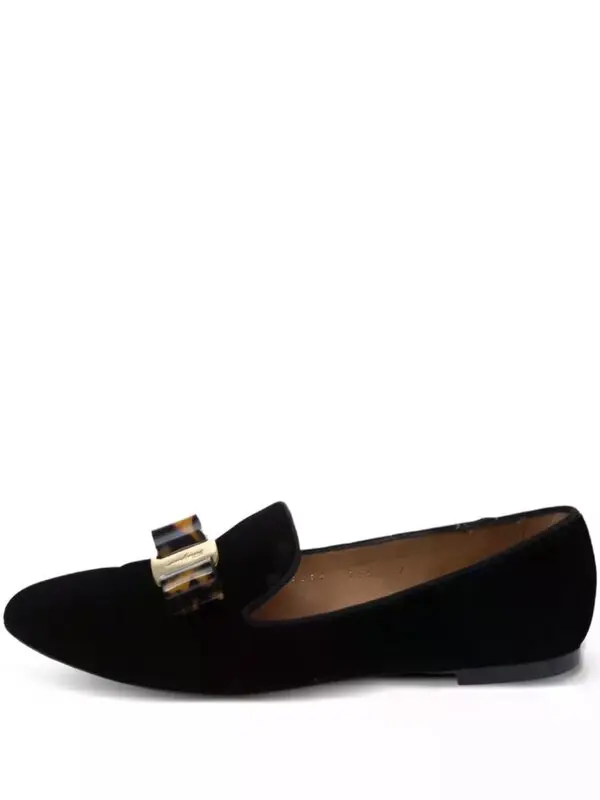 FERRAGAMO Leather Loafers