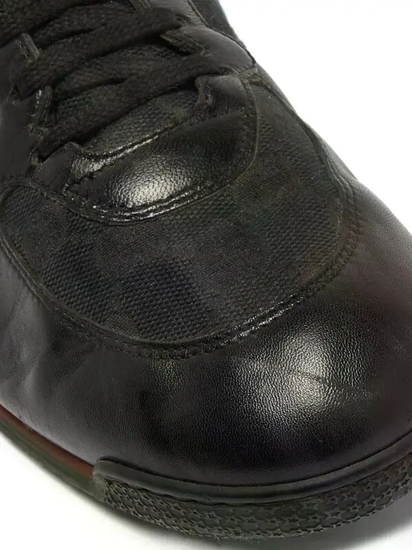 Gucci Leather Sneakers - Black
