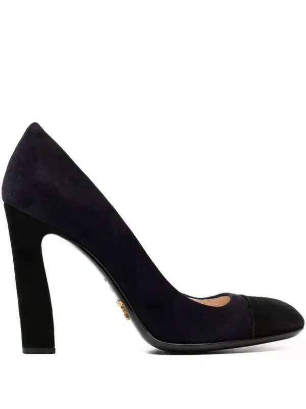 Prada 100mm Square-toe Pumps