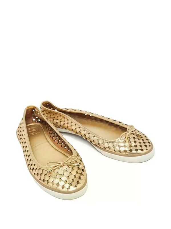 Tory Burch Perforated Ballet Flats