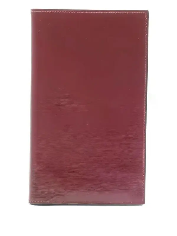 Hermès 1982 Ash Leather Card Holder - Red