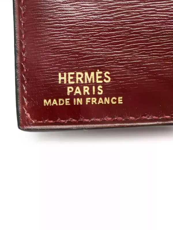 Hermès 1982 Ash Leather Card Holder