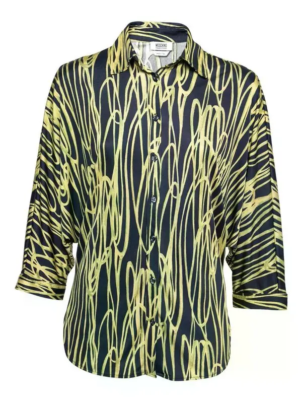 Moschino Abstract-print Shirt