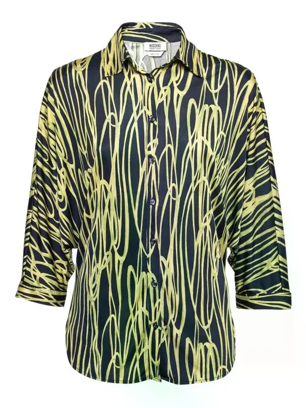 Moschino Abstract-print Shirt