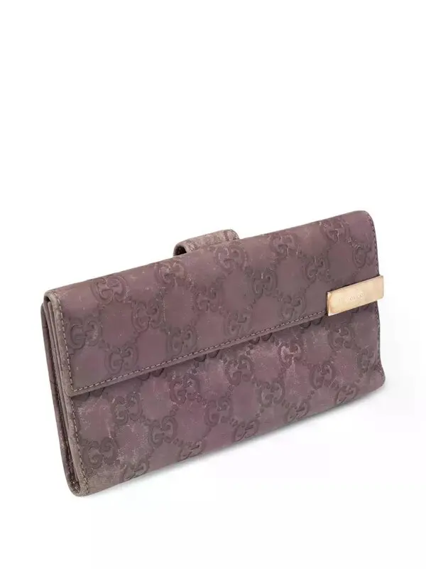 Gucci Monogram Leather Wallet