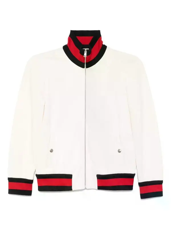 Gucci Web-stripe Bomber Jacket