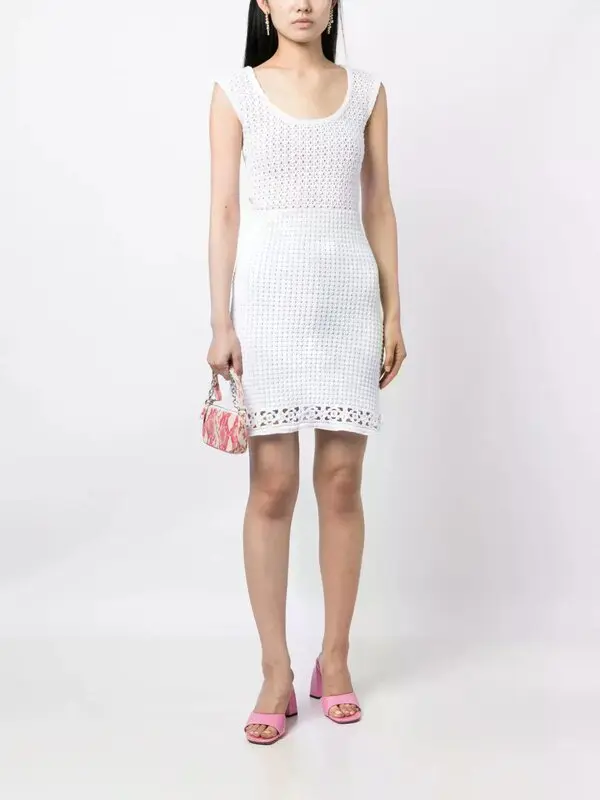 Prada Crochet Cotton Dress