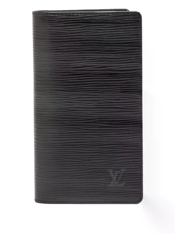 LOUIS VUITTON Pi-leather Bi-fold Wallet - Black