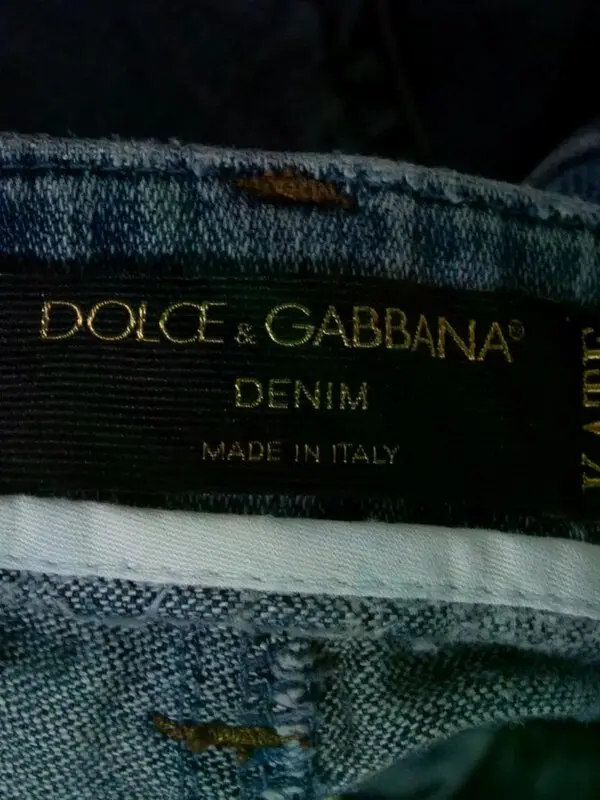 Dolce & Gabbana Logo-patch Jeans