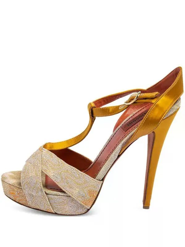 Missoni Leather Heeled Sandals