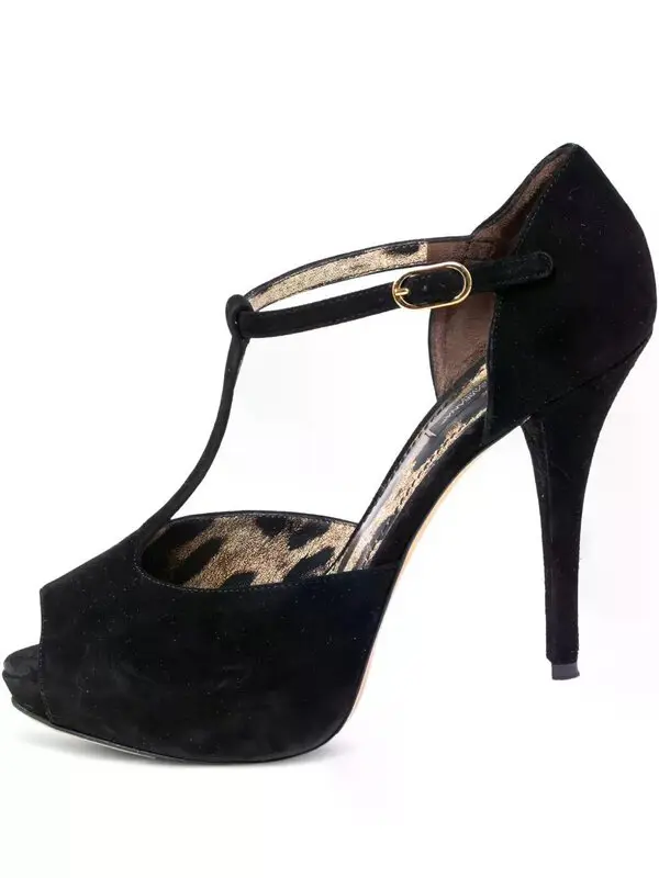 Dolce & Gabbana 110mm Suede Leather Sandals