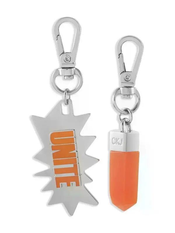 Calvin Klein Downtown Keyrings - Silver