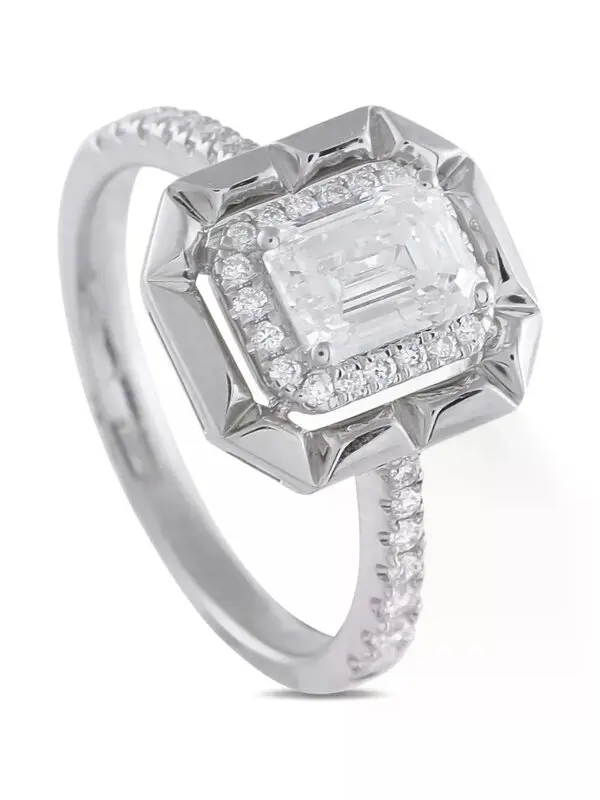 LB EXCLUSIVE 18k White Gold Diamond Ring