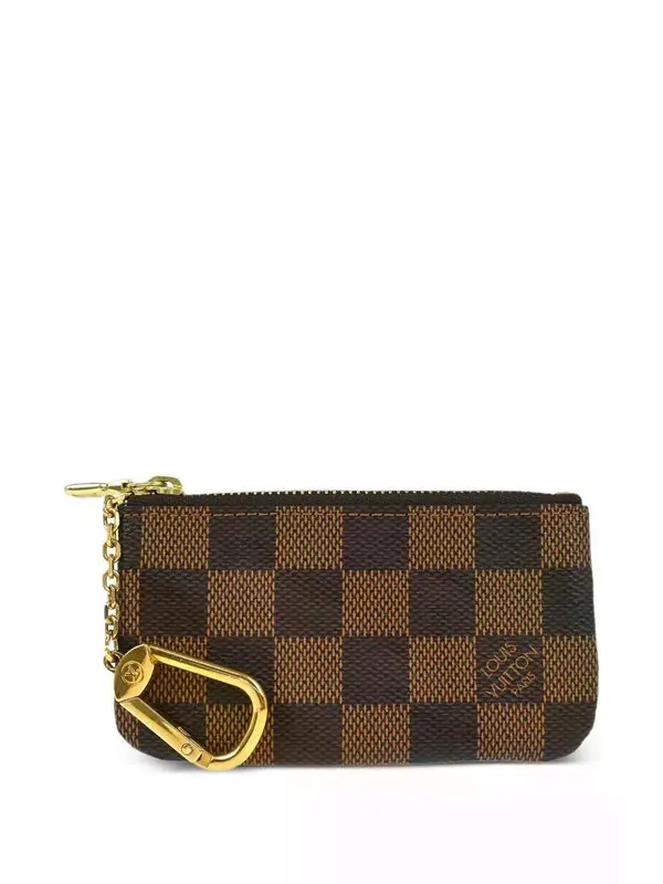 LOUIS VUITTON 2013 Damier Ebène Wallet - Brown