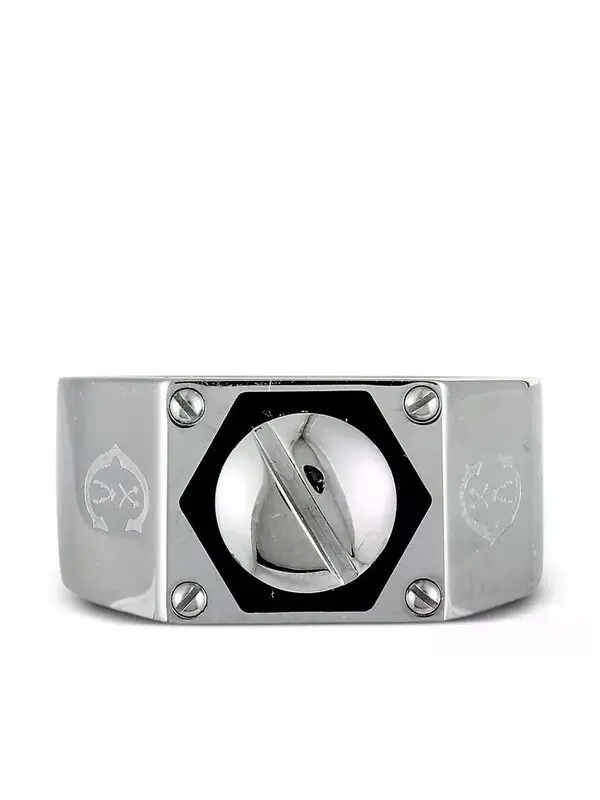 CHARRIOL Logo-engraved Ring - Silver