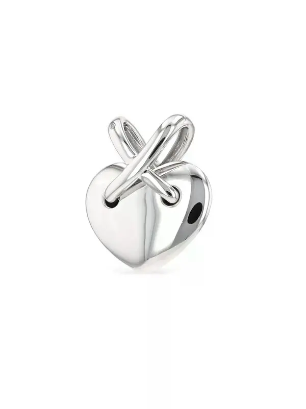 CHAUMET 18k White Gold Lien Heart Pendant