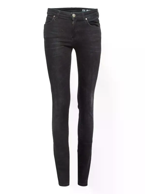 Versace Rhinestone Embellished Jeans