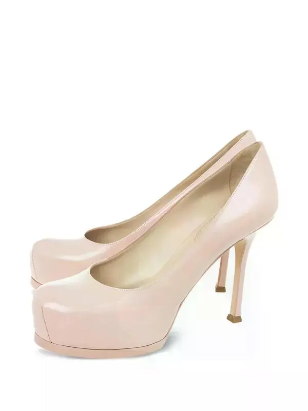 Saint Laurent Leather Heeled Pumps