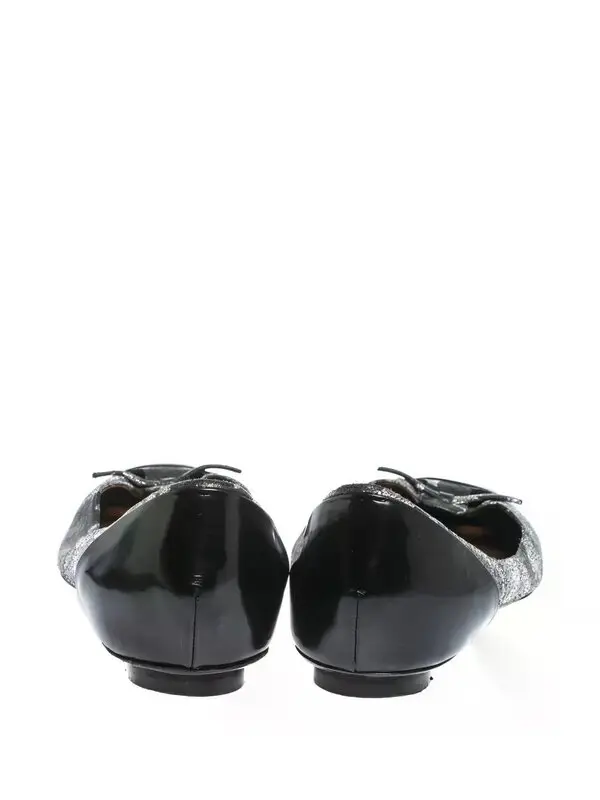 Marc Jacobs Pointed-toe Bow-detail Ballet Flats