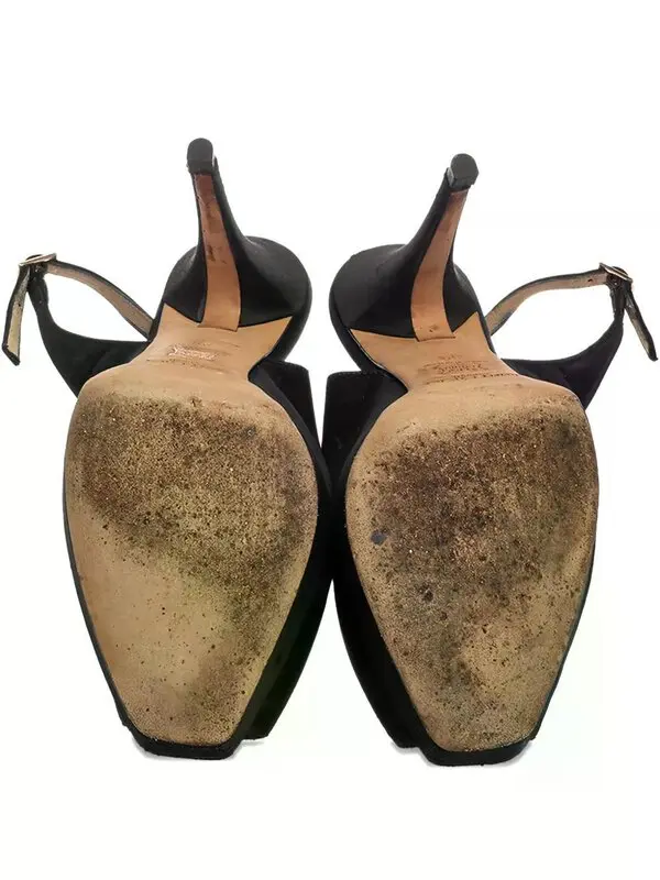 JIMMY CHOO 120mm Slingback Peep-toe Platform Sandals