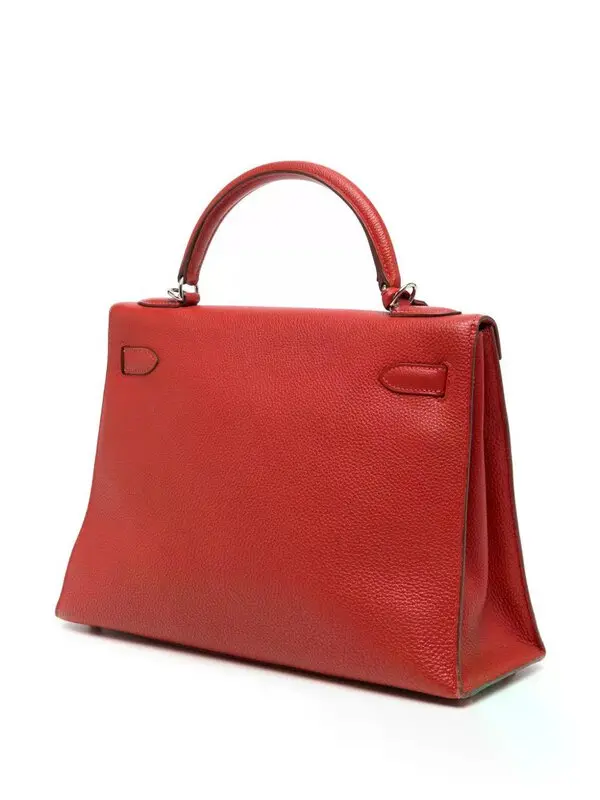 Hermès Kelly 32 Phw Bag - Red