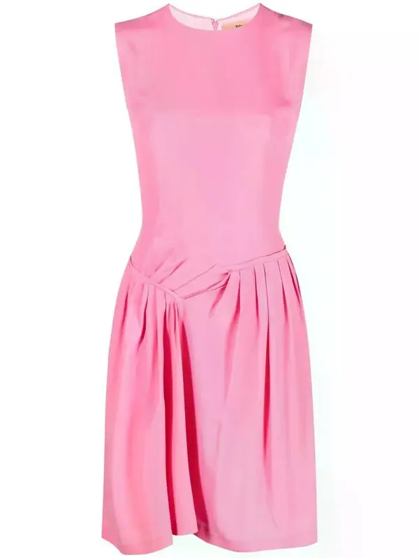 John Galliano Sleeveless Flared Dress