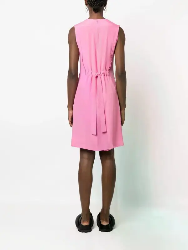 John Galliano Sleeveless Flared Dress