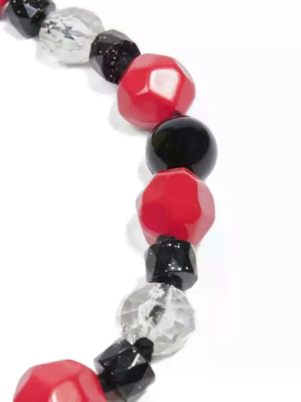 Vintage 1980s Bead-embellished Necklace