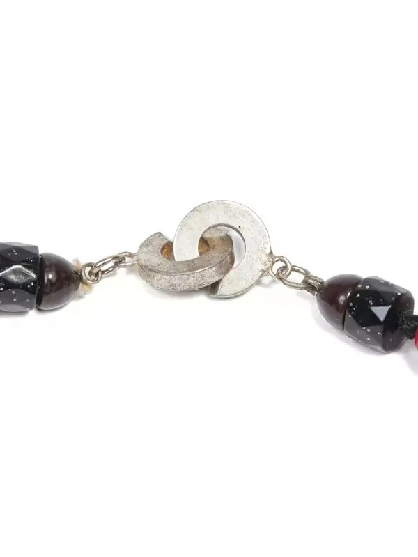 Vintage 1980s Bead-embellished Necklace